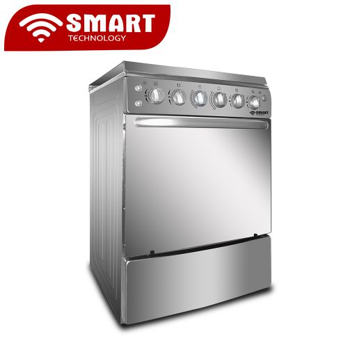 Gazinière 4 Feux Avec Four – Allumage Manuel – STC-6060C – Inox ...