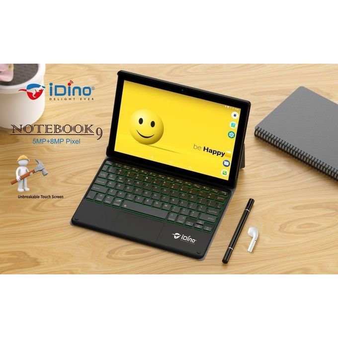 Idino Tablette Idino Notebook 9 6/256 -Noir– DJOKSTORE.CI