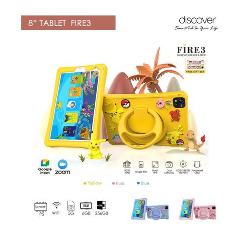 Discover Tablette Educative "Discover Fire 3" 8 Pouces 6/256– DJOKSTORE.CI