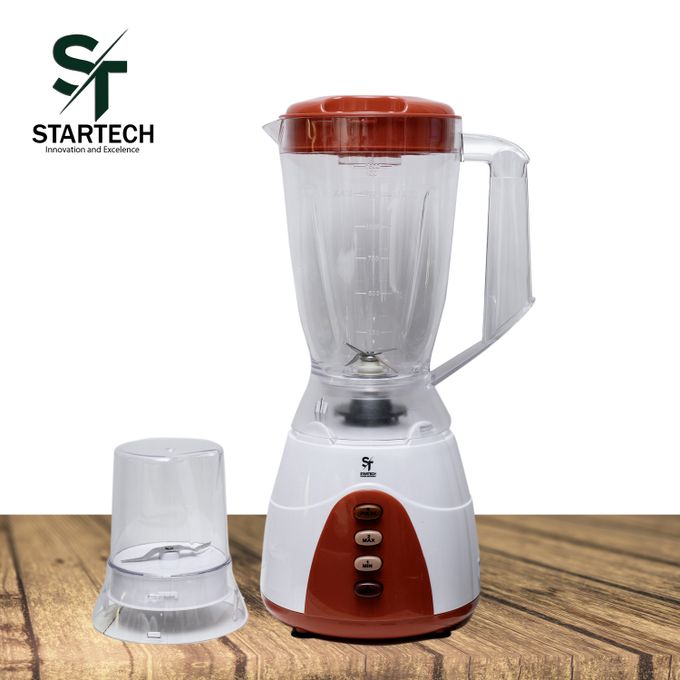 Mixeur/Blender STARTECH Avec Moulin Bols Incassable STBG-220 - Rouge ...