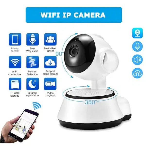 Calus Caméra De Surveillance Wifi Sans Fil Q6X– DJOKSTORE.CI
