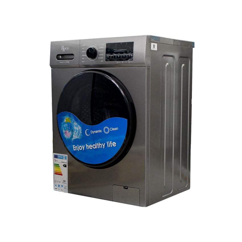 Machine À Laver Automatique - ROCH - RWM 08FL- 8Kg– DJOKSTORE.CI