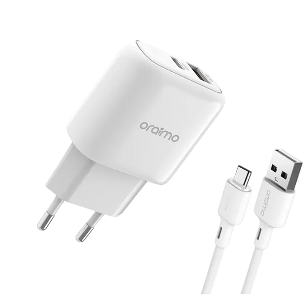Chargeur USB Oraimo PowerCube 3 Pro OCW-E94D – 18 W, 2 Ports, Compatib ...